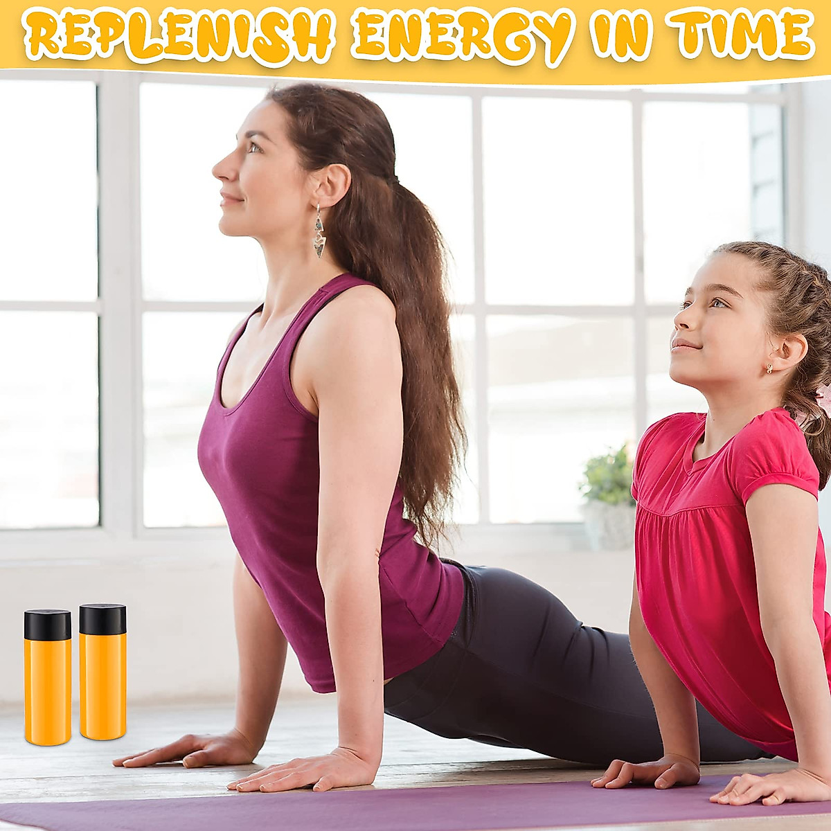 50 Pieces Plastic Juice Bottles with Black Lids Sensory Bottles Round Clear Drink Containers Reusable Plastic Smoothie Tumble Empty Water Tumble 10 OZ for Storing Juice, Milk, Homemade Beverage