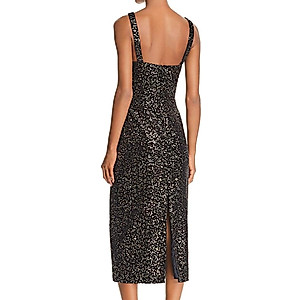 JILL by JILLSTUART Women's Sequin and Velvet Midi