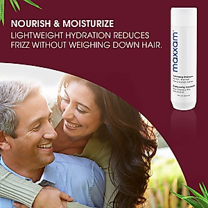 Maxxam Daily Volumizing Shampoo for Hair Growth, Gentle Hair Thickening Shampoo for Color Treated Hair, 10 Fl Oz