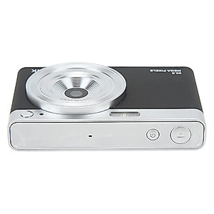 UPQRSG 4K Digital Camera, 2.88in IPS HD AF Autofocus Digital Camera, Mirrorless Compact Video Camera, 16X Zoom 50MP Vlogging Camera, for Macro Shooting[Black]