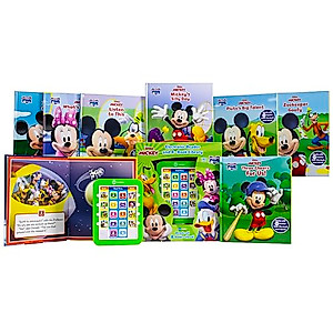 Disney Mickey Mouse - Me Reader Electronic Reader and 8 Sound Book Library - PI Kids