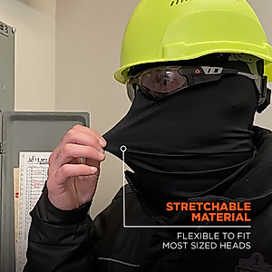 Ergodyne Mens Balaclava Face Mask, Black