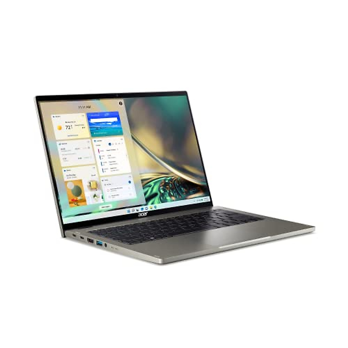 Acer Spin 5 Intel Evo Convertible Laptop | 14" 2560 x 1600 IPS Touch (425nit & 100% sRGB) | Intel Core i7-1260P | 16GB LPDDR5 | 1TB SSD | Killer WiFi 6E | Active Stylus | Windows 11 | SP514-51N-70LZ
