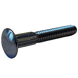 Small Parts 3124CR188 5/16"-18 x 1-1/2" Ribbed Neck Carriage Bolt Fully Threaded 18 8 Stainless Steel (Pack of 5)
