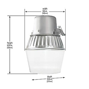 ALL-PRO AL6501FL, 65W Fluorescent Security Area Light With Photo Control