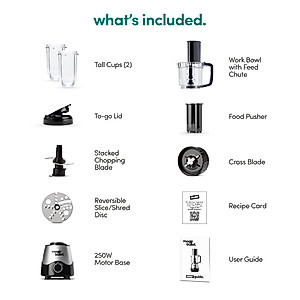 Magic Bullet MB50200 Kitchen Express, Silver, 3.5 cup