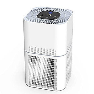 HEPA Air Purifiers for Home Large Room, CADR 300+m³/h 1290ft², H13 true HEPA filter remove 99.97% of dust, mold, allergies, odor, pets hair dander, smoke, pollen