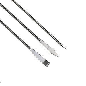 Meuey Lyot 5IN1 Double-Ended Micro lab Spoon Laboratory Equipment Half Round Flat end Scoop Sampler Stainless Steel Miniature Kitchen Spoon for Laboratory Powder metering