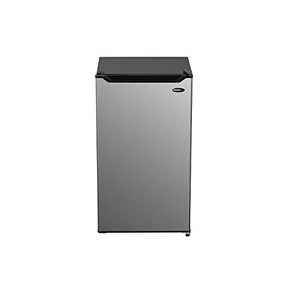 Danby DAR032B1SLM 3.2 Cu.Ft. Mini Fridge In Stainless Look - Free-Standing All Fridge For Bedroom, Living Room, Kitchen, Dorm