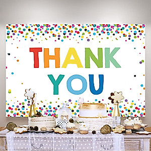 Ticuenicoa 5×3ft Thank You Backdrop Labor Day Thanks for All You do Father Staff Teachers Professors Doctors Banner National Nurses Day Photography Background Retirement Party Supplies Decorations