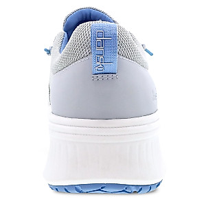 Dansko Marlee Occupational Sneaker for Women- Slip-On, Lightweight, Flexible, and Slip-Resistant with Arch Support for All-Day Comfort- Healthcare, Food Service, Salon Workers Light Grey 10.5-11 M US