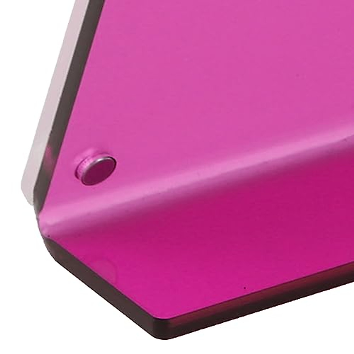 Slanted Back Photo Frame, Self Standing Photo Frame Durable Wide Application for Business Cards for Livingroom (Rose Red)