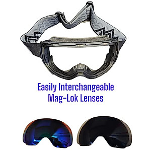 Rossignol Experience 76 Snow Skis with Bindings - Mens/Womens Downhill All Mountain Ski Package Includes Skis, Look Express Bindings, and Switchbak Goggles. (152cm)