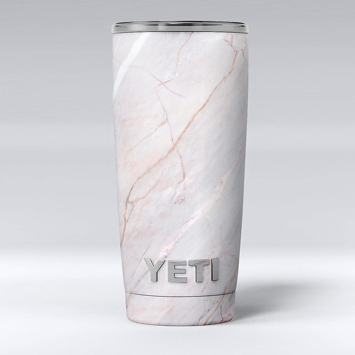 Design Skinz Slate Marble Surface V14 - Skin Decal Vinyl Wrap Kit Compatible with The Yeti Rambler Cooler Tumbler Cups