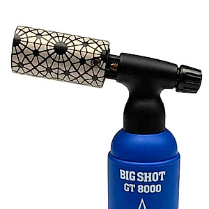 Custom Engraved Black Turbo Guard Cover for Big Shot and Big Buddy Blazer Torch