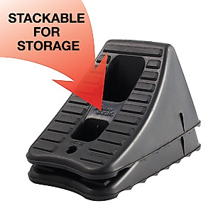 Hopkins FloTool 11930MI Heavy Duty Wheel Chock, (Pack of 2)