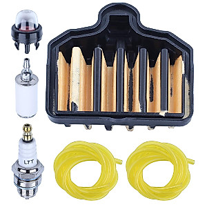 Adefol Air Filter Kit for Poulan PP5020AV 575296301 Chainsaw Replacement Parts with Fuel Filter, Primer Bulb, Spark Plug, Fuel Line Accessories