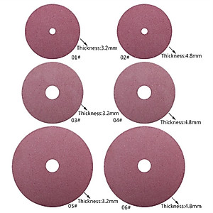 Abrasive Wheels Discs Electric Chainsaw Sharpener Diamond Grinding Wheel 98/105/145mm Thickness 3.2/4.5mm Edge Cutting and Polishing Chain Saw Teeth Angle Grinder Abrasive Tools (Size : 4)
