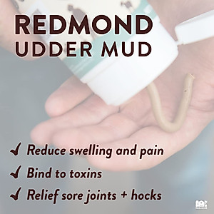 REDMOND - Udder Mud Livestock Ointment Rub Care (1 Gallon)
