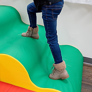 Children's Factory School Age Corner Colossus, Kids Climbing/Jumping/Sliding Indoor Play Equipment, Classroom Furniture for Elementary School/Playroom