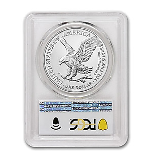 2022 (W) 1 oz American Silver Eagle MS-70 (First Day of Issue - Struck at the West Point Mint) $1 MS70 PCGS