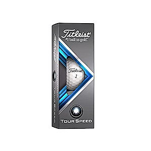 Titleist Tour Speed Golf Balls , 12 Count ( Pack of 1)