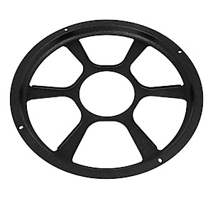 X AUTOHAUX Universal 12 Inch Black Car Audio Speaker Hollow Mesh Sub Woofer Subwoofer Grill Cover Protector