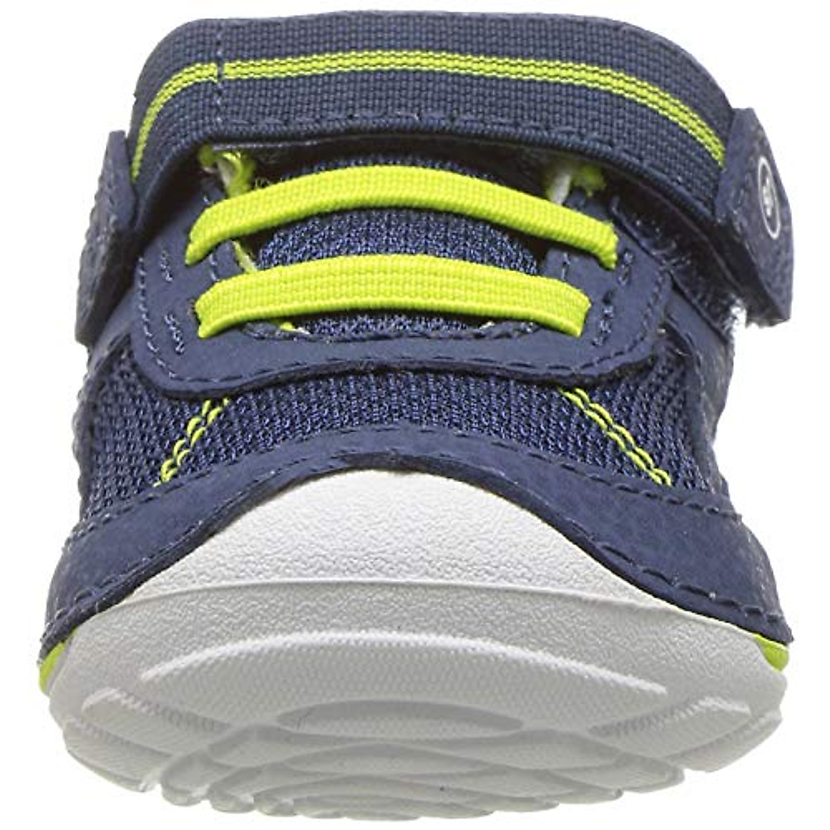 Stride Rite Soft Motion Jamie Running Shoe, Navy, 3 M US Infant