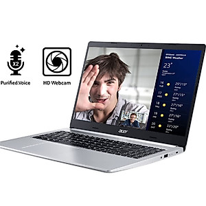 acer 2023 Newest Aspire 5 Slim Essential Laptop, 15.6" Full HD IPS Display, 8GB RAM, 512GB SSD, Intel Dual-Core i3 Processor Up to 4.1 GHz, HDMI, Windows 11 S