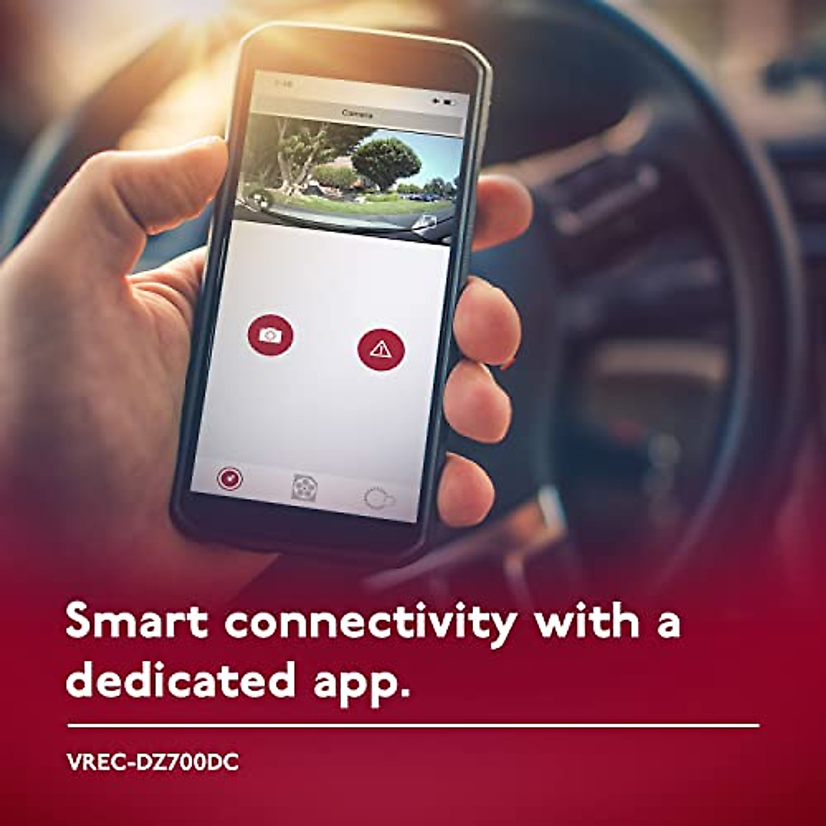 Pioneer VREC-DZ700DC 2-Channel Dual Recording 1080p HD Dash Camera System with WiFi and 2" LCD Screen