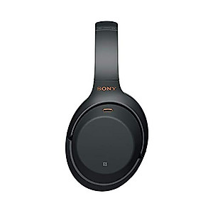SONY WH1000XM3 Bluetooth Wireless Noise Canceling Headphones, Black WH-1000XM3/B (Renewed)