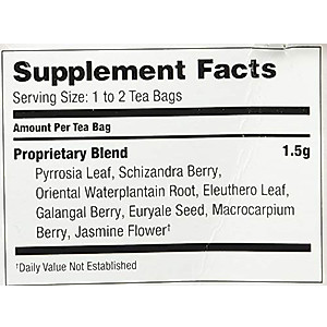 Bravo Tea Kidney Strong Herbal Tea Caffeine Free, 20 Tea Bags