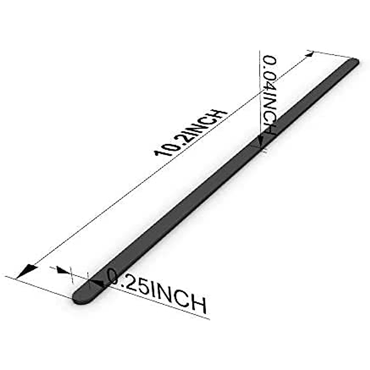 4 x Non-Slip Bumper Feet Strips Kit(Plastic Scribe,Tweezers,2 Surface Wipes) for Dell Inspiron 5368 5378 5379 |7368 7375 7378 |7000 7460 7472 7560 7572 |Inspiron 15 7569 7579|DIY Feet for HP Laptops