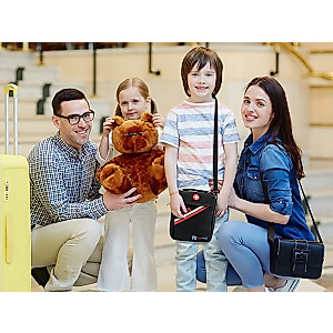 PracMedic Bags Insulin Travel Case - Travel Medicine Bag- Diabetes Medicine Bag for Medical Supplies, Insulin, Epipen, Auvi Q, Inhaler Spacer, Pill Bottle (T-MEDS Black)