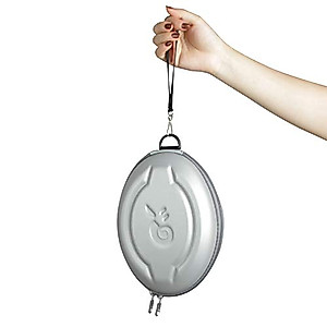 Hermitshell Travel Case for Picun P26 Bluetooth Headphones Over Ear 40H Playtime Hi-Fi Stereo Wireless Headphones (Grey)