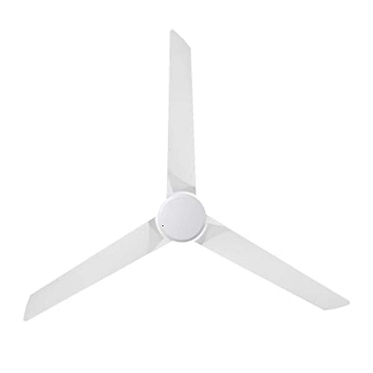 Roboto Smart Indoor and Outdoor 3-Blade Ceiling Fan 62in Matte White with Remote Control works with Alexa, Google Assistant, Samsung Things, and iOS or Android App