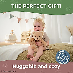 Bearington Lil' Honey The Brown Teddy Bear Plush, 12 Inch Bear Stuffed Animal