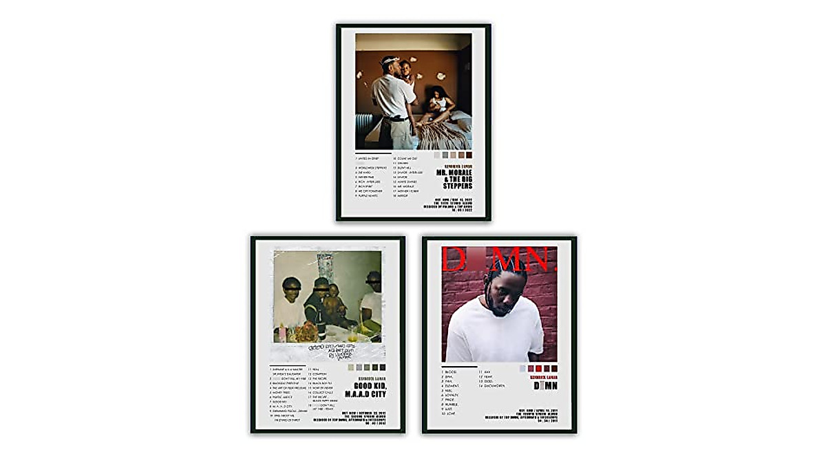 Kendrick Wall Art 11x14 Inches | Album Cover Posters for Room Decor