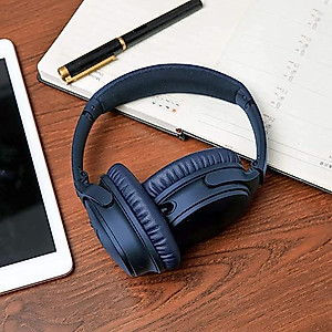 Esen QuietComfort 35 II Replacement Earpads, Soft&Comfortable QC35, Great Sound Quality Ear Cushion Replacement Parts Compatible with Bose QC35 IIQC35QC25QC15QC2 Headphones (Blue)