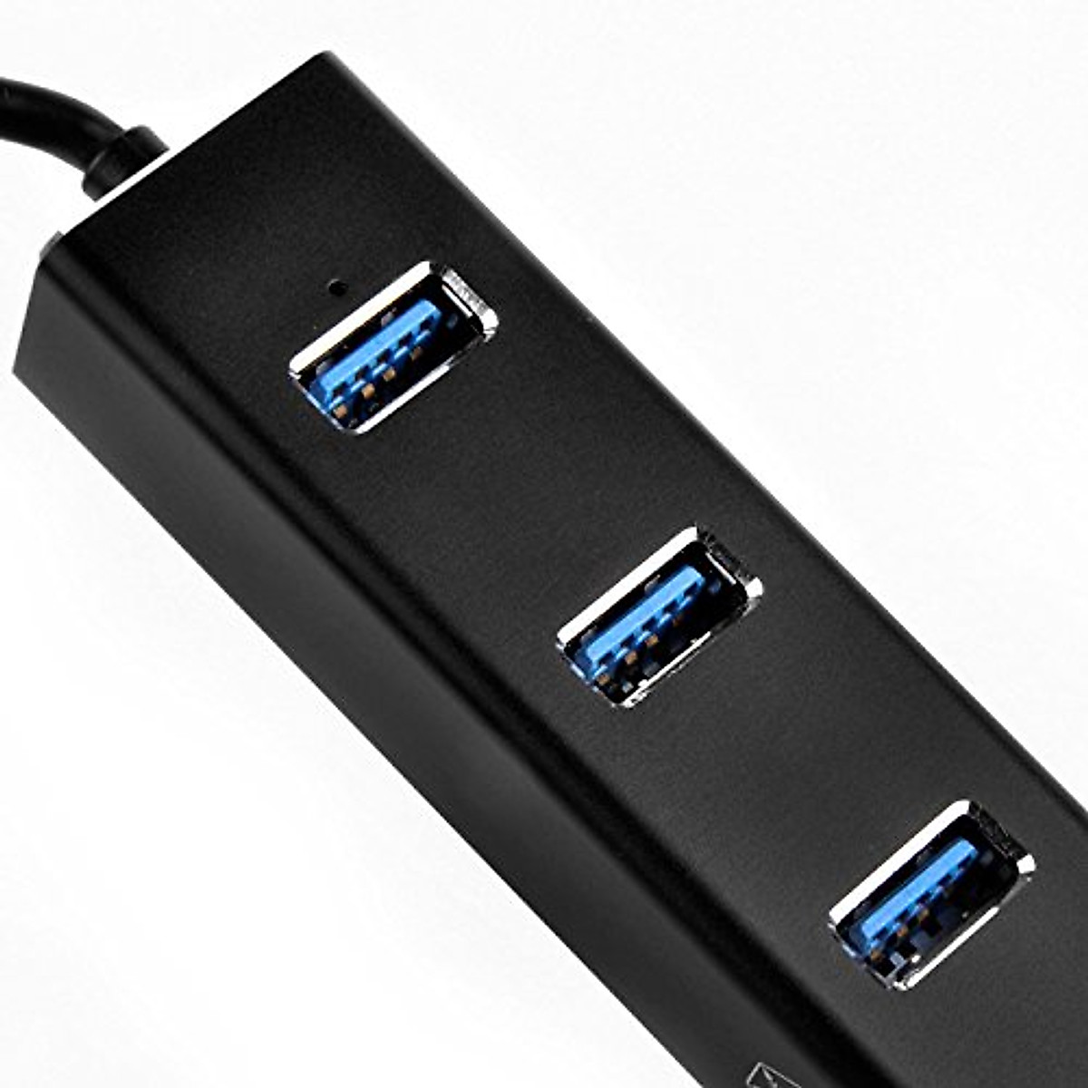 Silverstone SST-EP04B USB 3.1 Gen1 Compatible, 3-Port Hub/LAN Adapter