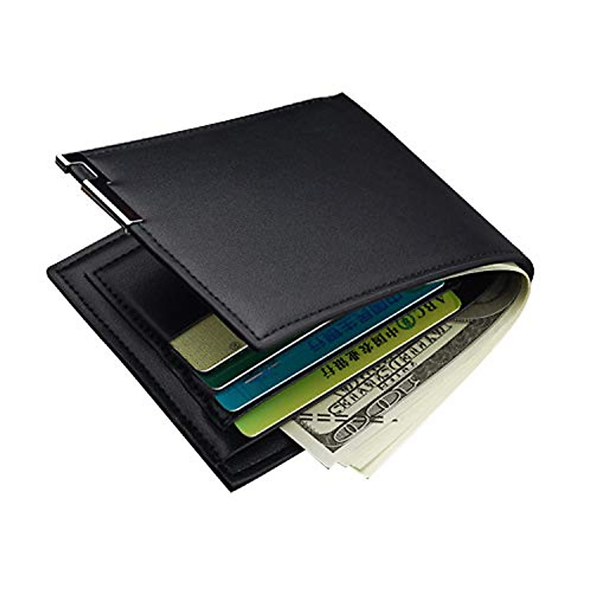 TPSTBAY Anime Short Wallets Cartoon Men Money Bag Pu Leather Cartoon Purse Unisex ID Card Holder(10)