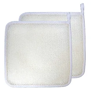 Aquasentials Gentle Weave Bath Cloth (2 Cloths)