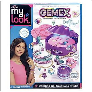 MY LOOK Gemex Dazzling Gel Creations Studio Craft Activity Kit 46909