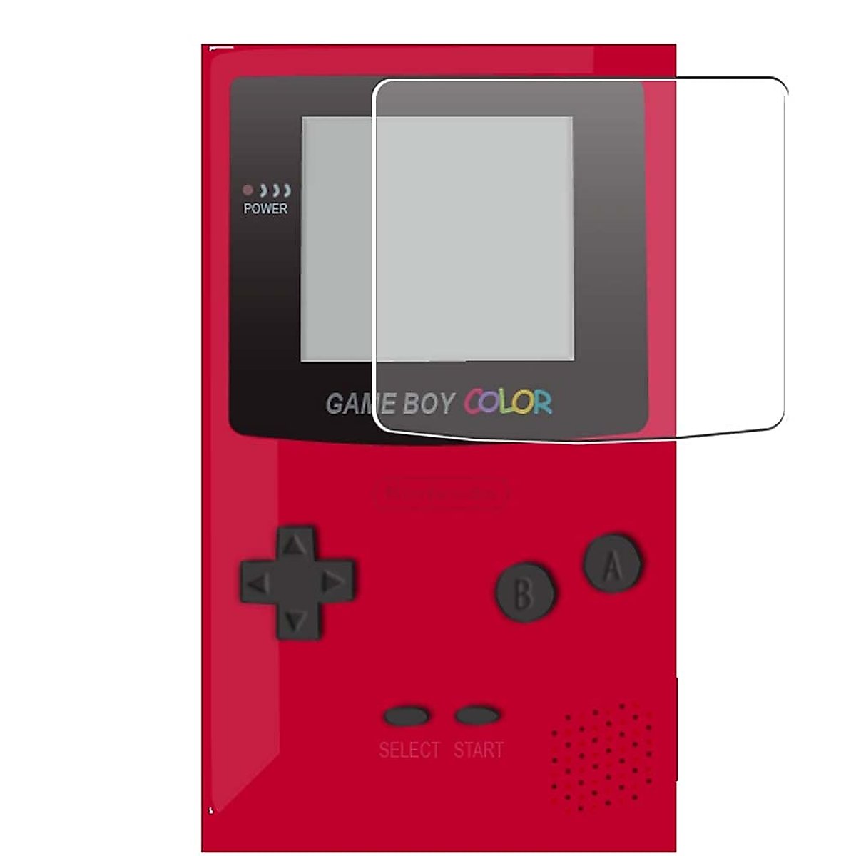 Puccy 3 Pack Screen Protector Film, compatible with Gameboy Color GBC ESP32 TPU Guard （ Not Tempered Glass Protectors ） new version