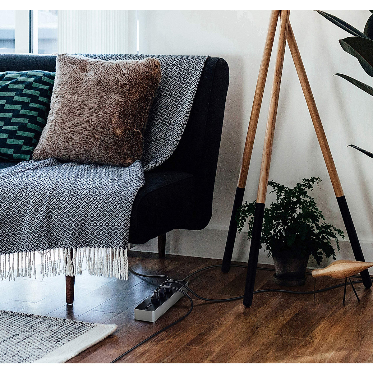 Eve Energy Strip - Apple HomeKit Smart Home Triple Outlet & Power Meter with Built-in Schedules & Switches