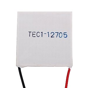 Roadiress TEC1-12705 Thermoelectric Cooler Plate Module Heatsink Cooling Peltier for CPU Electronic Applications Peltier Plate Module