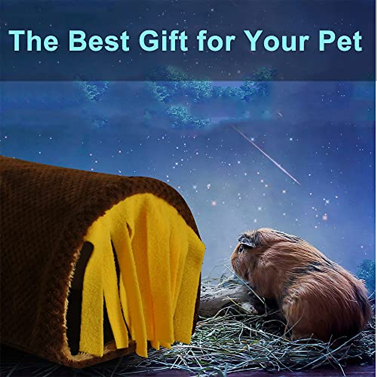 MildMist Guinea Pig Hideout for Small Animal - Washable Guinea Pig Bed for Guinea Pig, Chinchilla, Hamsters, Hedgehog