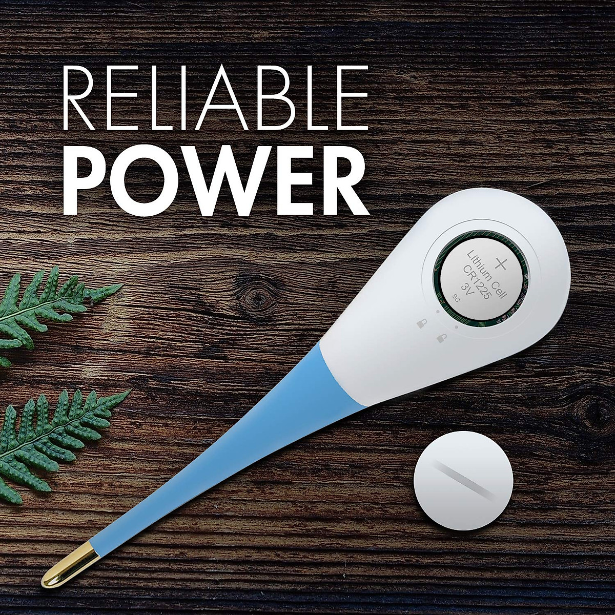 Tenergy 3 Volt Battery CR1225, Button Cell Batteries, Ideal for Thermometers, Key Fobs, Laser Pointers, Medical Devices, Calculators, and More, 5 Pack