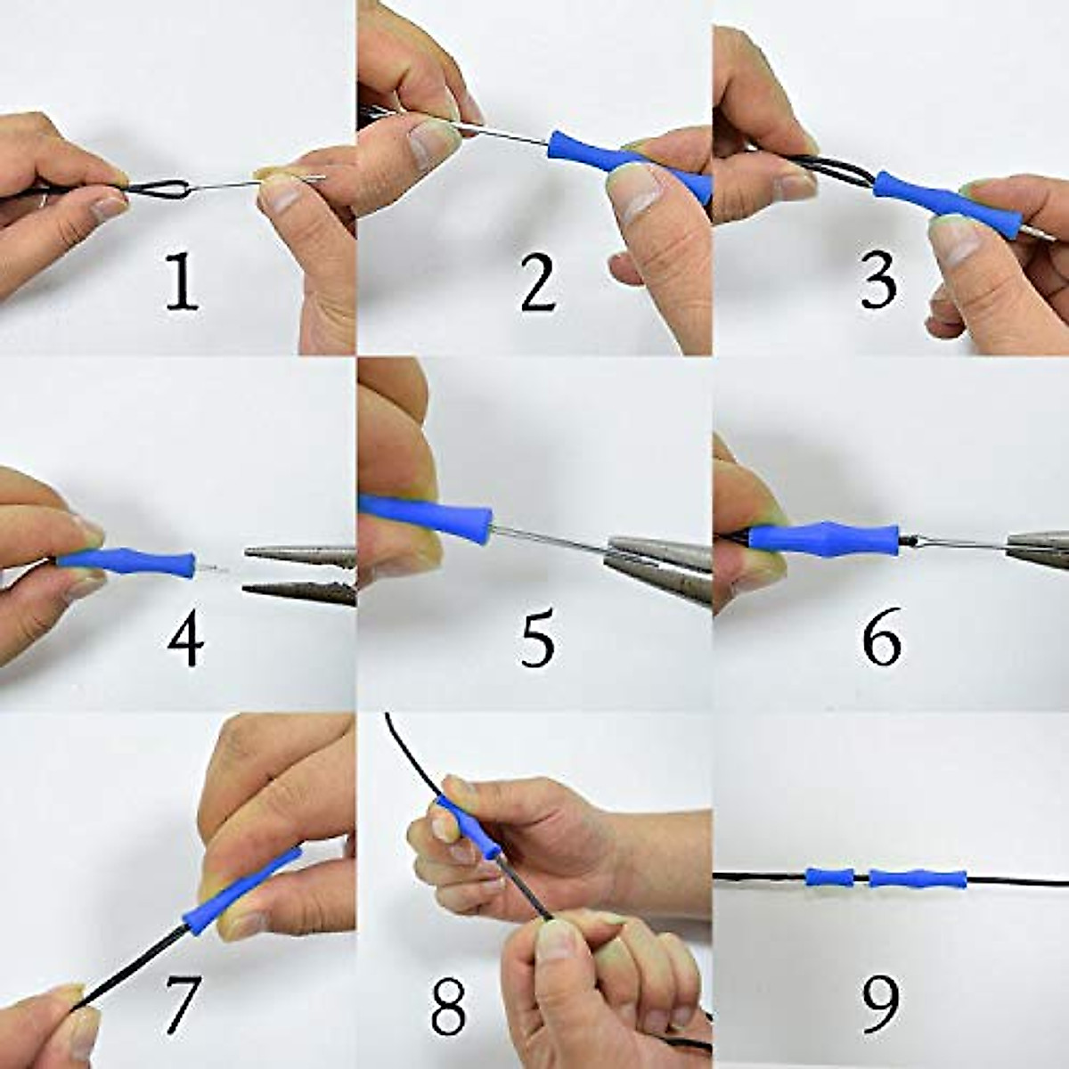 YLS Archery Bowstring Finger Savers Finger Guards Shooting Practice Finger Protector Easy Install with Pin