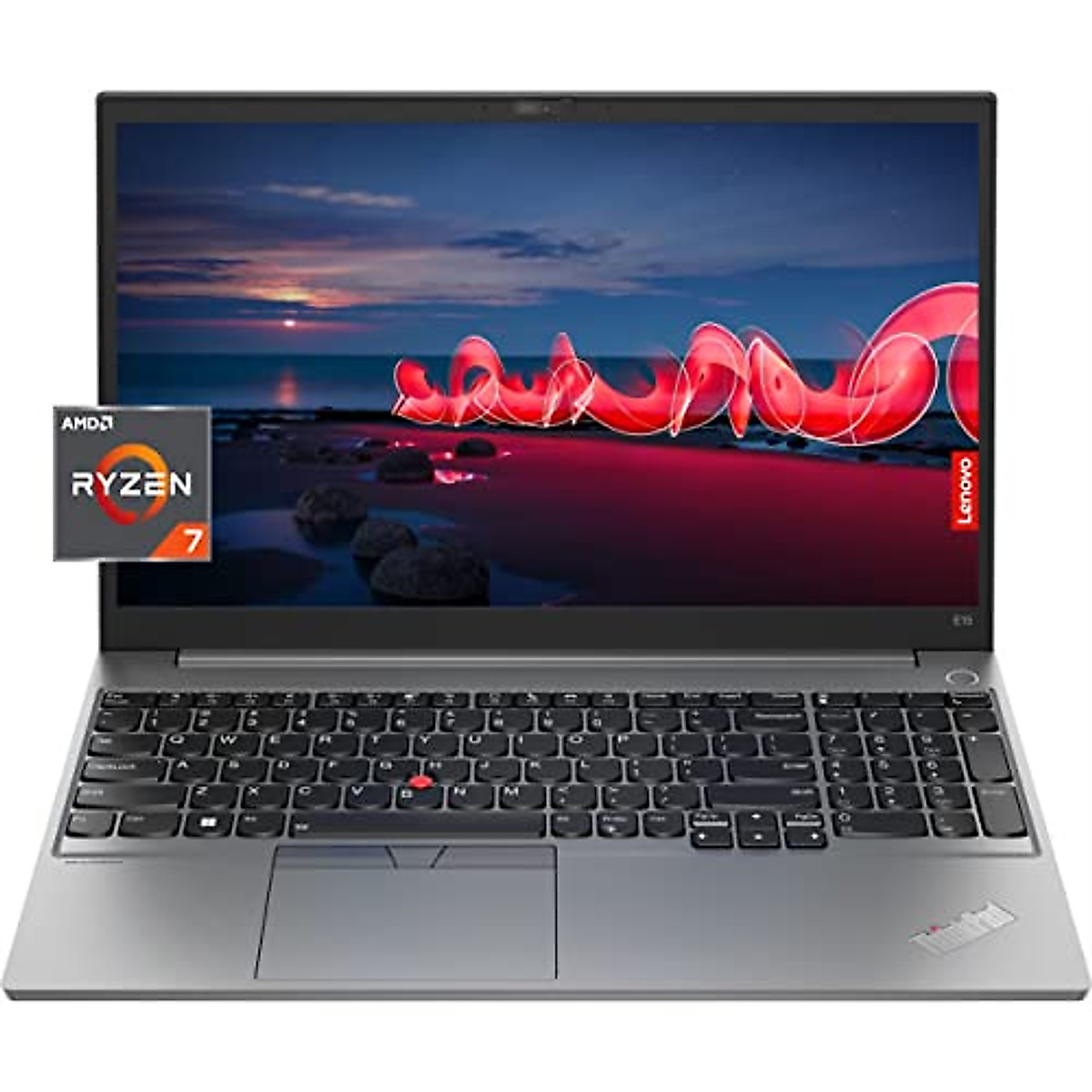 Lenovo ThinkPad E15 Gen 4 15.6" FHD IPS Display Business Laptop, AMD Ryzen 7 5825U,  40GB RAM, 1TB SSD, Wi-Fi 6, USB-C (Support DisplayPort 1.2), HDMI, 1080P Webcam, Windows 11 Pro, Mineral Metallic